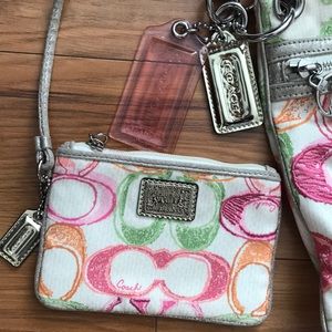 Coach | Bags | Coach Poppy Signature Scribble Crossbody Bag | Poshmark